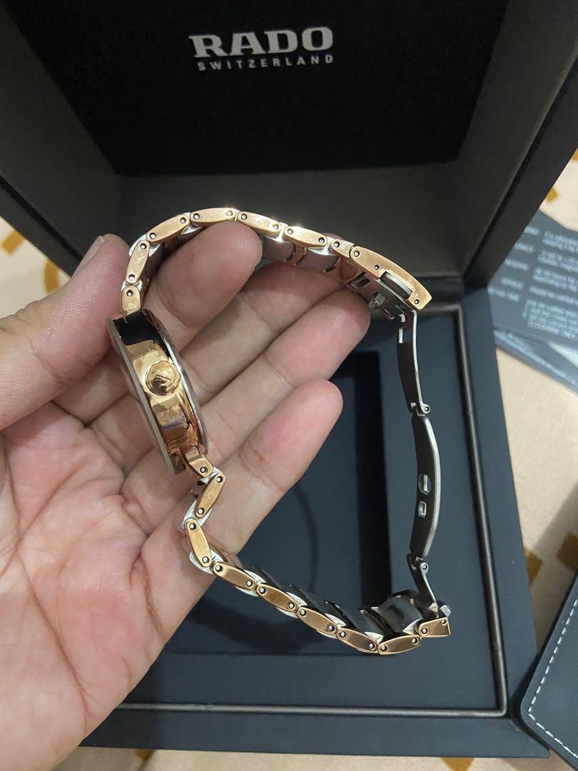Rado Centrix Rose Gold Automatic Watch, Luxury, Watches on Carousell