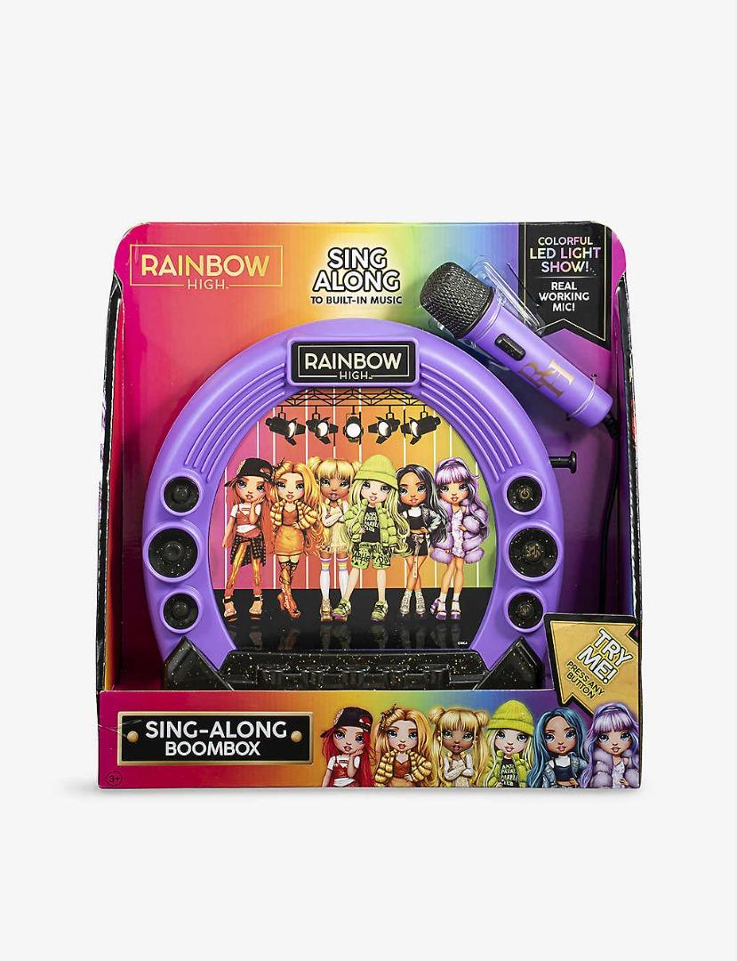 RAINBOW HIGH Sing-along boombox, Hobbies & Toys, Toys & Games on Carousell