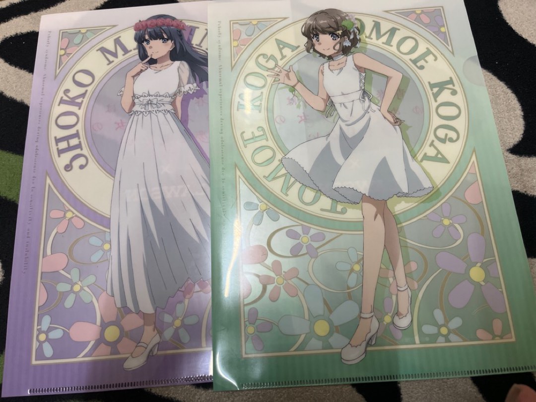 Rascal Does Not Dream of Bunny Girl Senpai Clear File, Hobbies & Toys ...