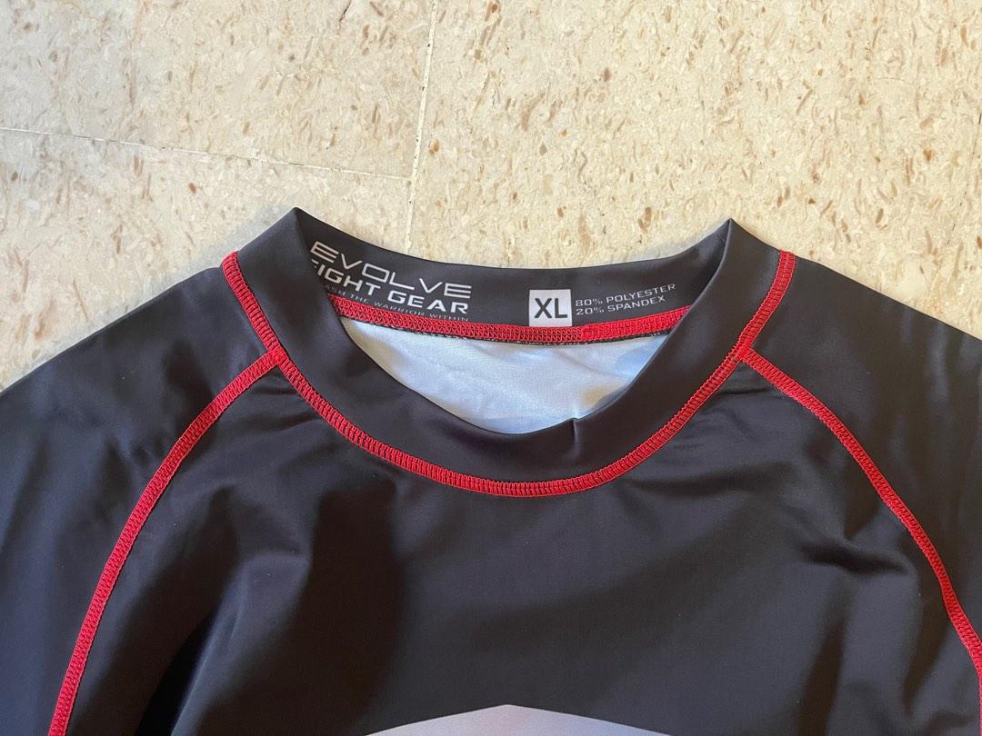 Rash Guard Top EVOLVE, Men's Fashion, Activewear on Carousell