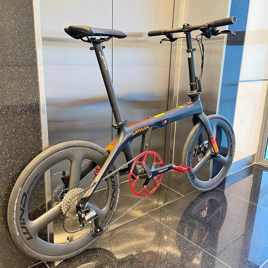 Ready stock - JAVA Aira Carbon fiber folding bike / foldable bike - 22 ...