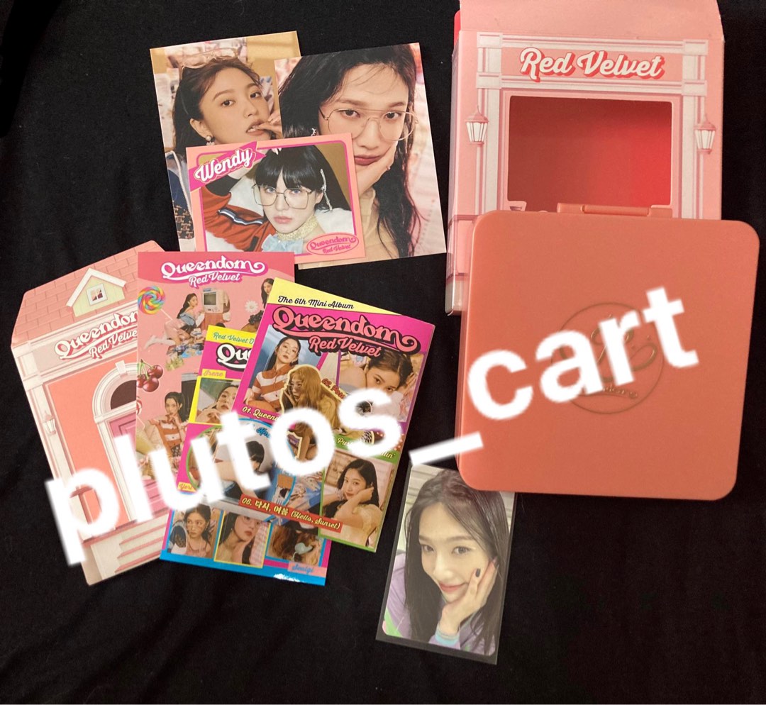 KPOP RED VELVET ASSORTED MERCH SELLING COLLECTION (PHOTOCARDS, QUEENDOM ...