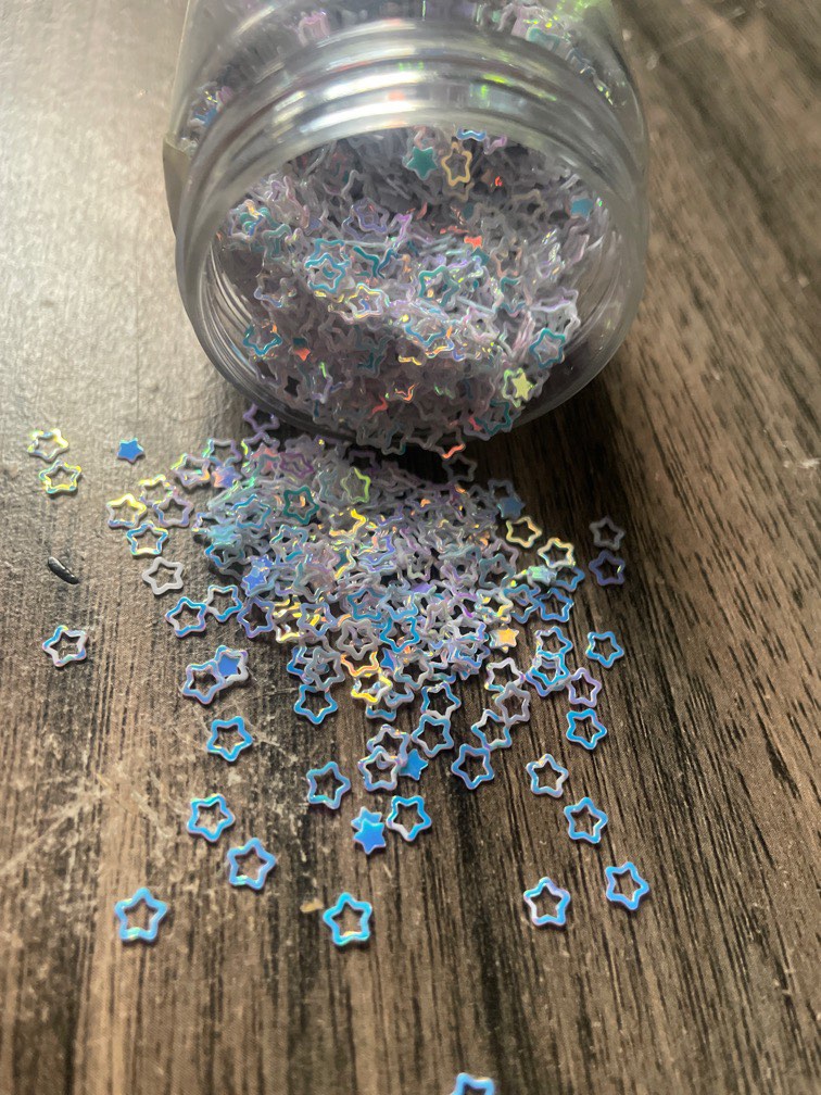 Resin Star Shaped Sequin, Hobbies & Toys, Stationery & Craft, Craft ...