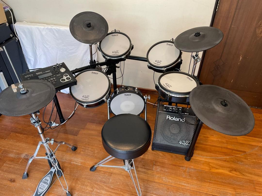 Roland Electric Drumset, Hobbies & Toys, Music & Media, Musical ...