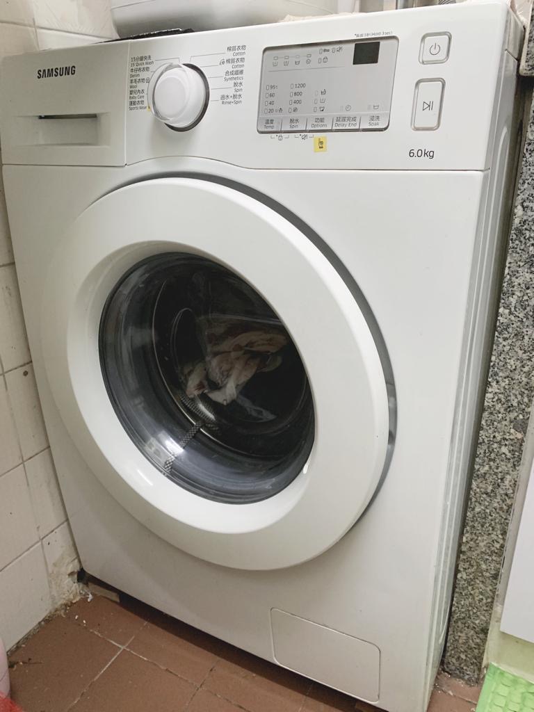 Samsung 6kg 1200轉前置式洗衣機/Washing Machine, 家庭電器, 洗衣機及乾衣機 - Carousell