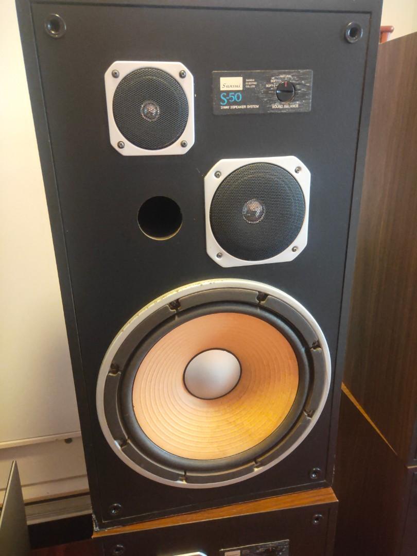 SANSUI Speakers, Audio, Other Audio Equipment on Carousell