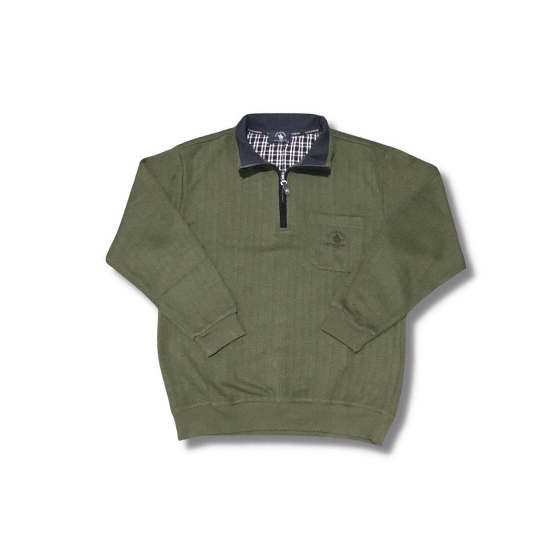 Santa Barbara Polo & Racquet Club 1/4 Quarter Zip, Men's Fashion, Coats ...