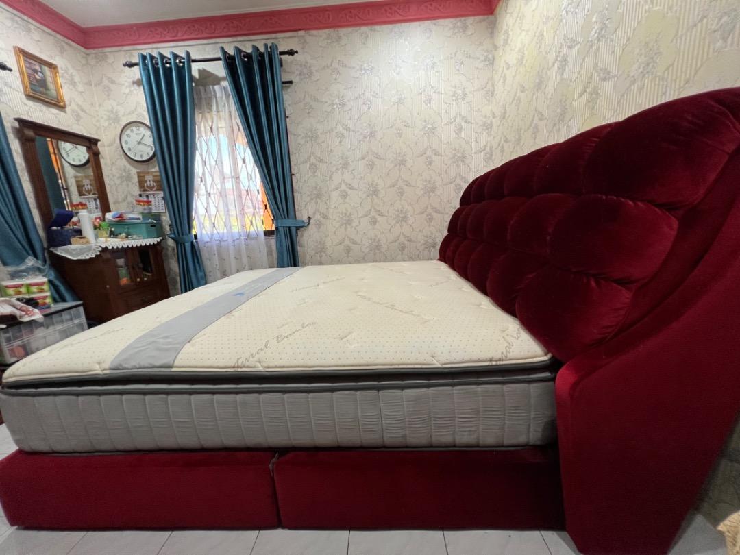 Set Katil & Tilam King Size, Furniture & Home Living, Furniture, Bed ...