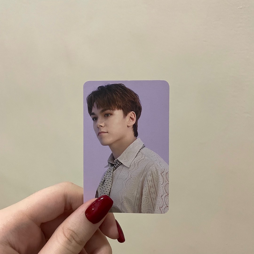 Seventeen Vernon Heng:gare Photocard (Authentic PC), Hobbies & Toys ...