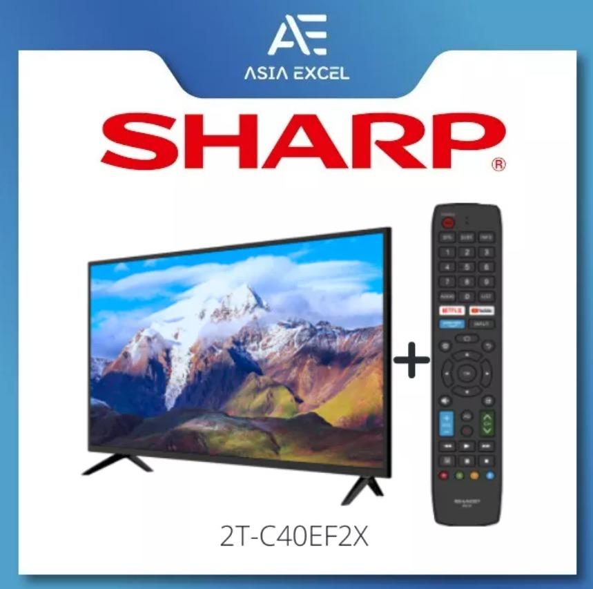 SHARP FRAMELESS SMART TV [MULTI MODELS - 32"/40"/50"/55"/65"], TV ...