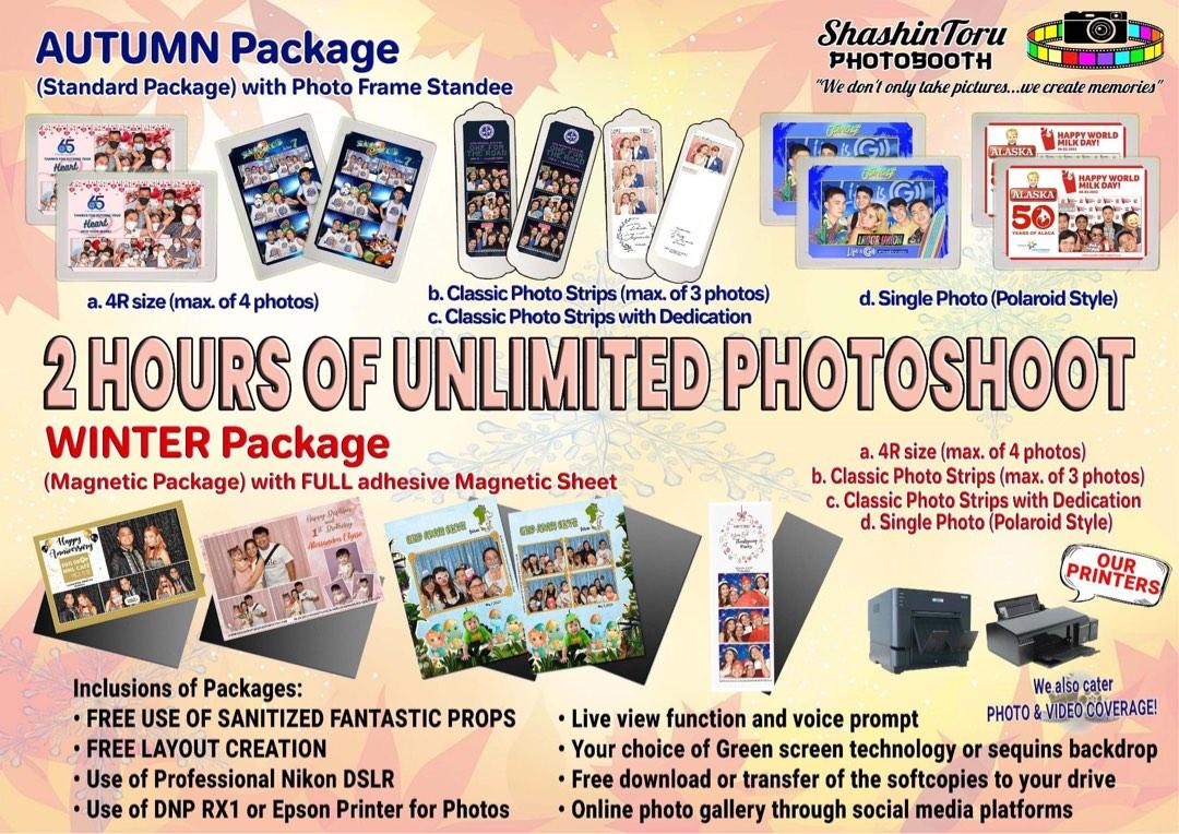 ShashinToru PhotoBooth Rental, Photography, Photography Accessories ...