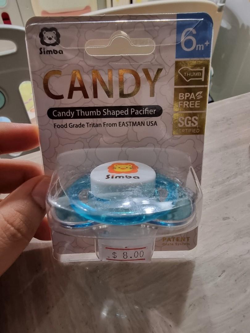 Simba Candy thumb shaped pacifier for 6m+, Babies & Kids, Nursing ...