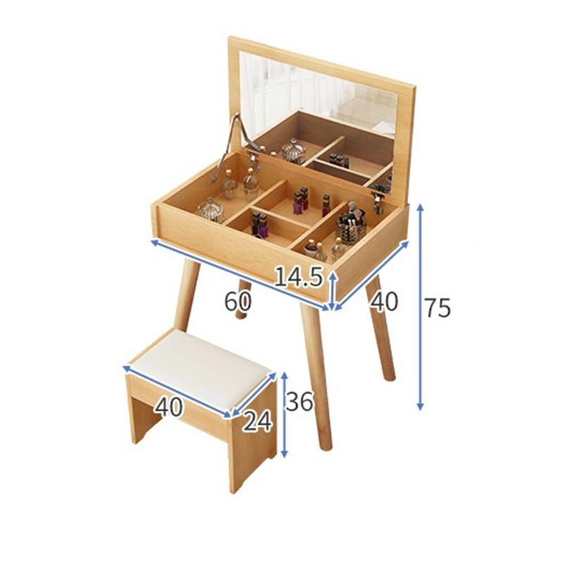 Simple white storage table/dresser(60cm)Dressing Table, Furniture ...