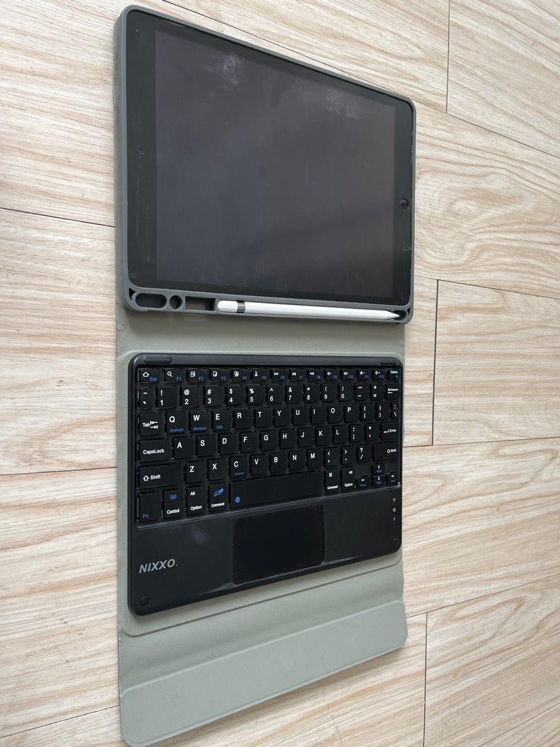 Smart Touchpad Keyboard Case with Built in Pen Slot For iPad 7th 8th ...