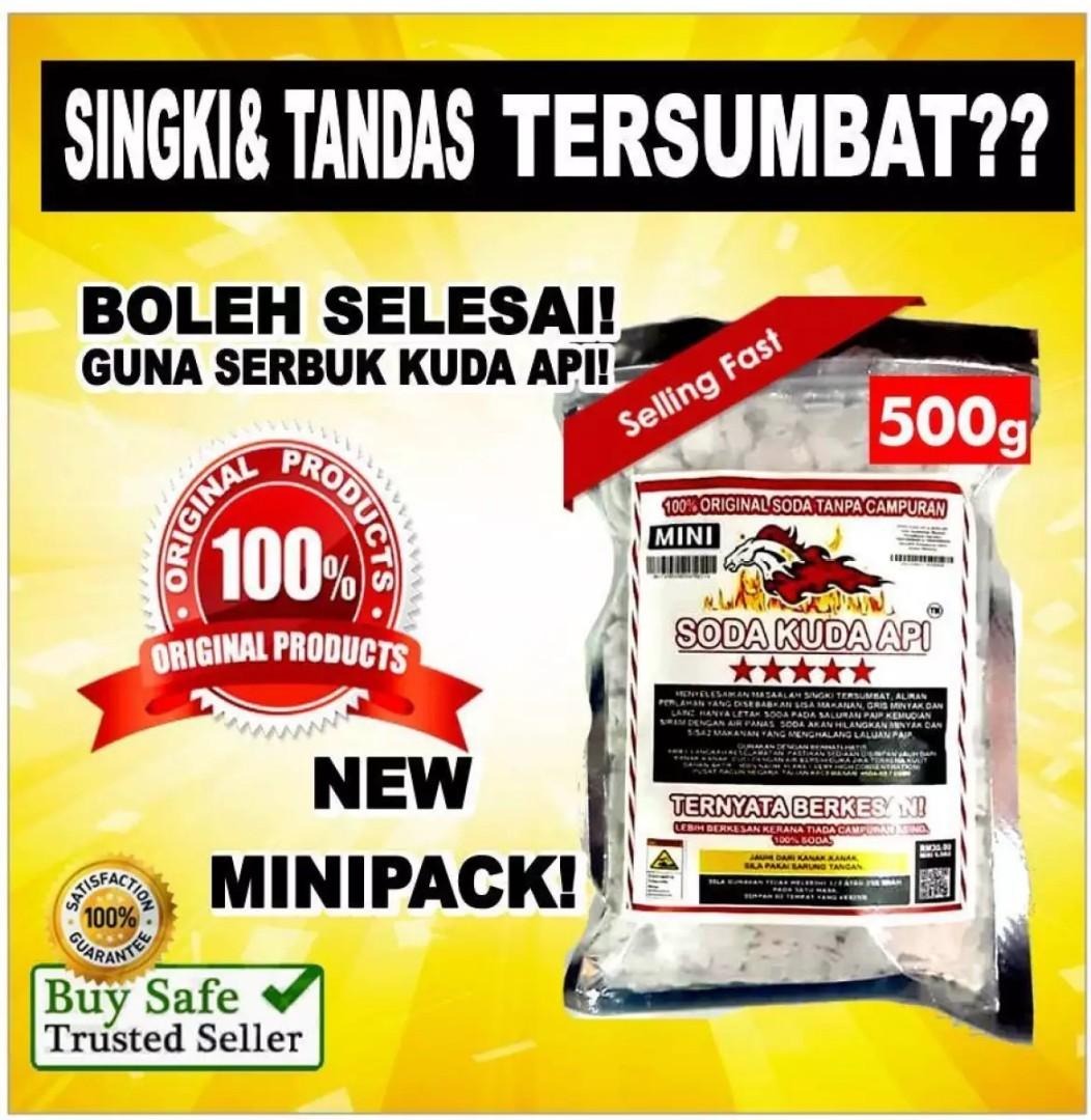 Soda Kuda Api Penyelesaian Singki Tandas Tersumbat, Furniture & Home ...