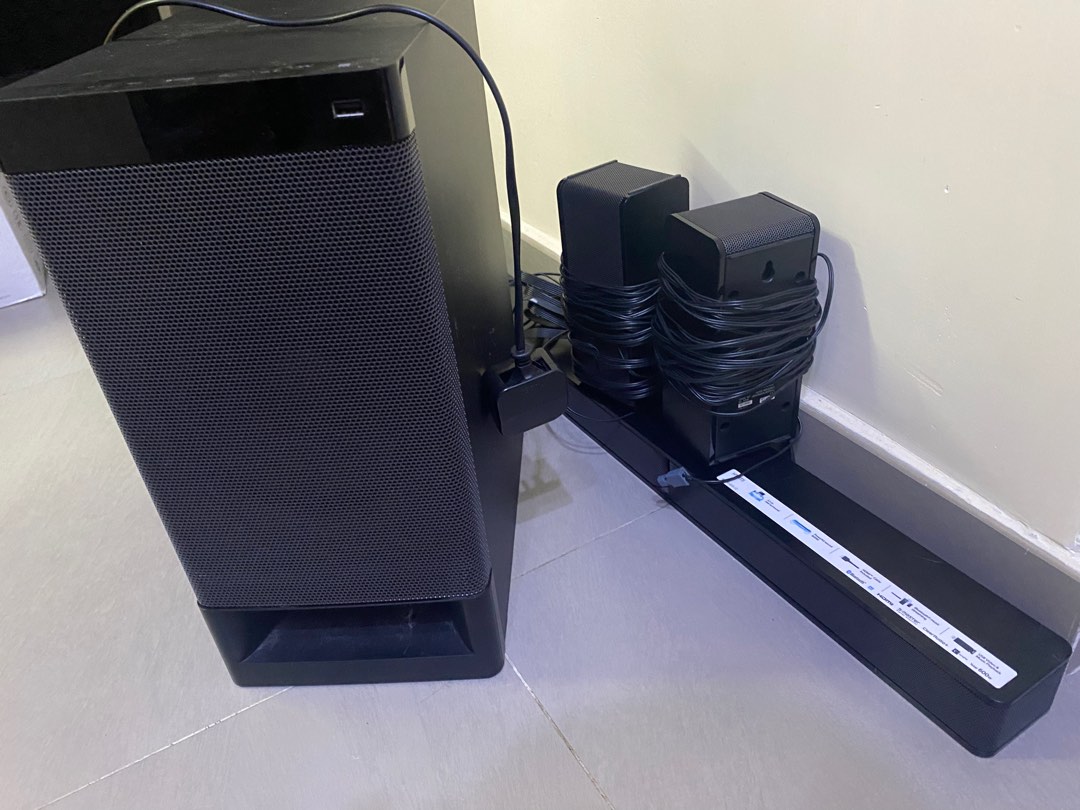 sony ht-rt3 5.1 soundbar, 音響器材, Soundbar、揚聲器、藍牙喇叭、耳擴 - Carousell