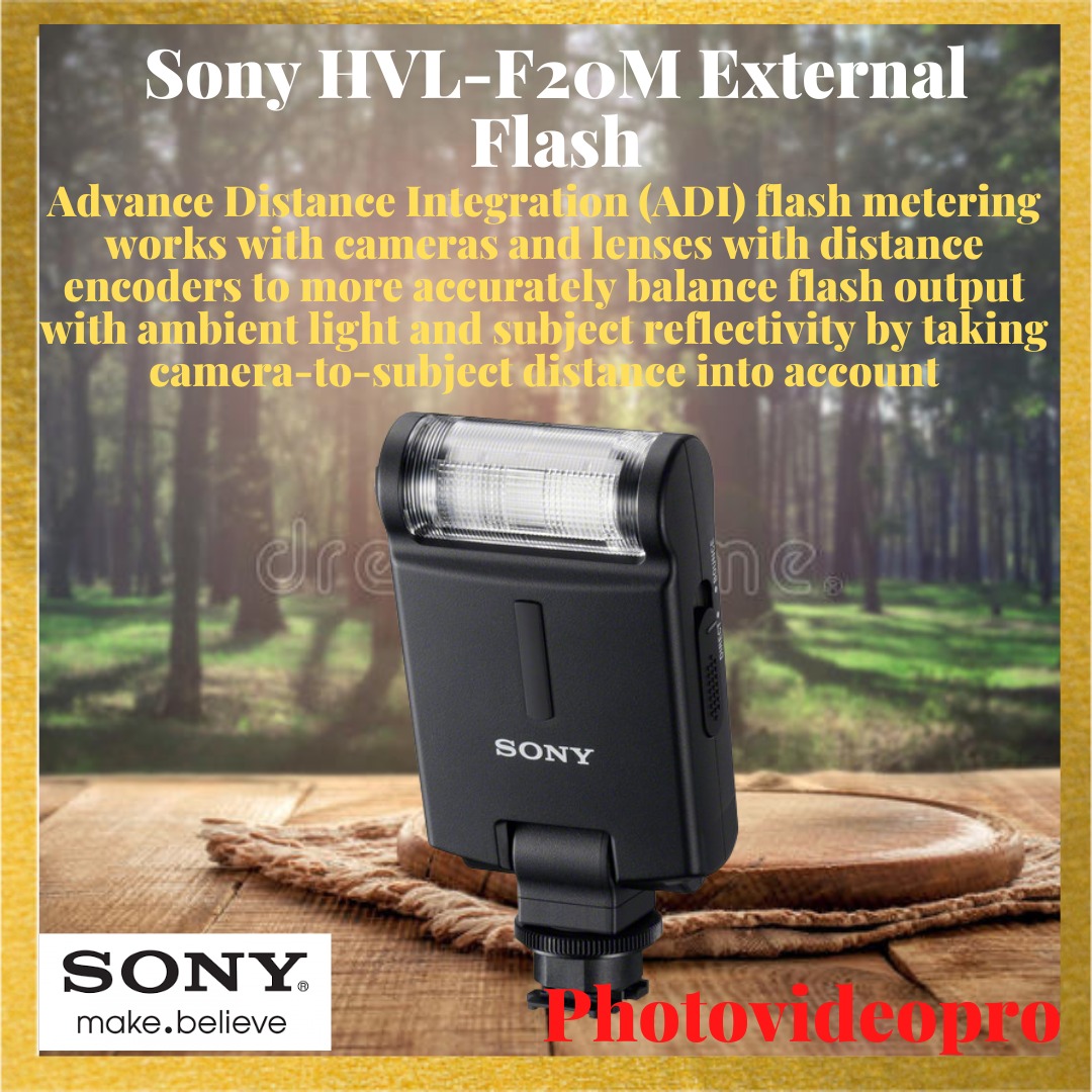 Sony HVL-F20M External Flash, Photography, Photography Accessories ...