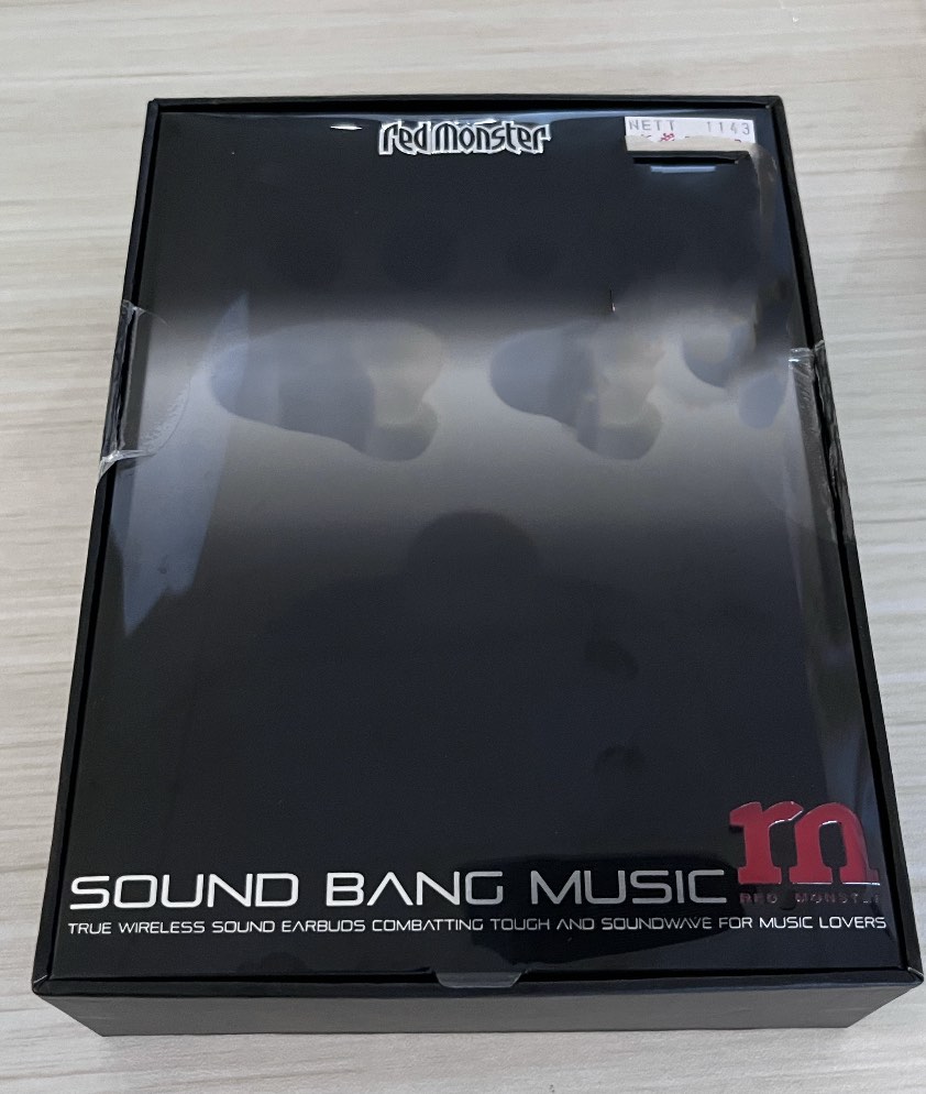 Sound bang music ( Red monster) wireless ear buds, Audio, Earphones on ...