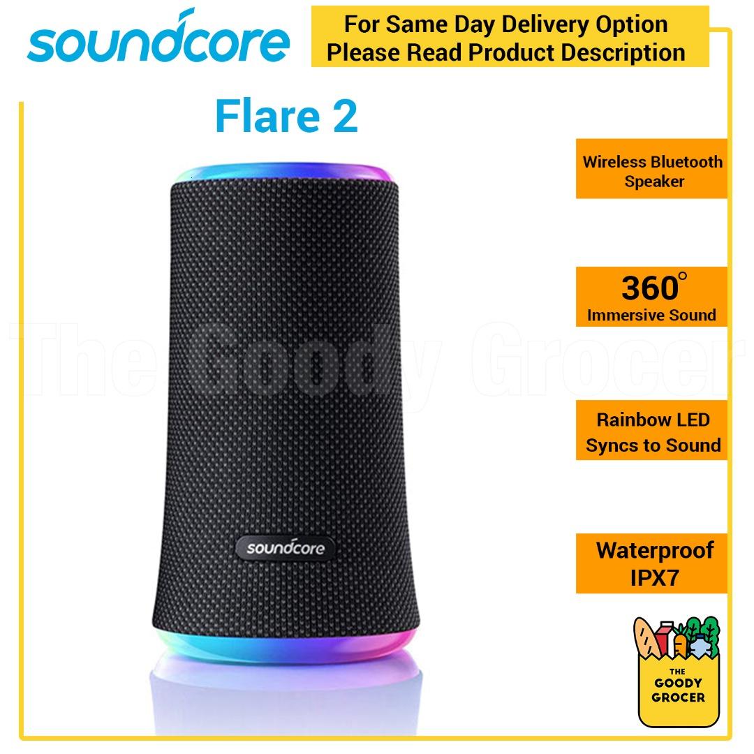 Soundcore Flare 2 Wireless 360 Immersive Speaker, Audio, Soundbars ...