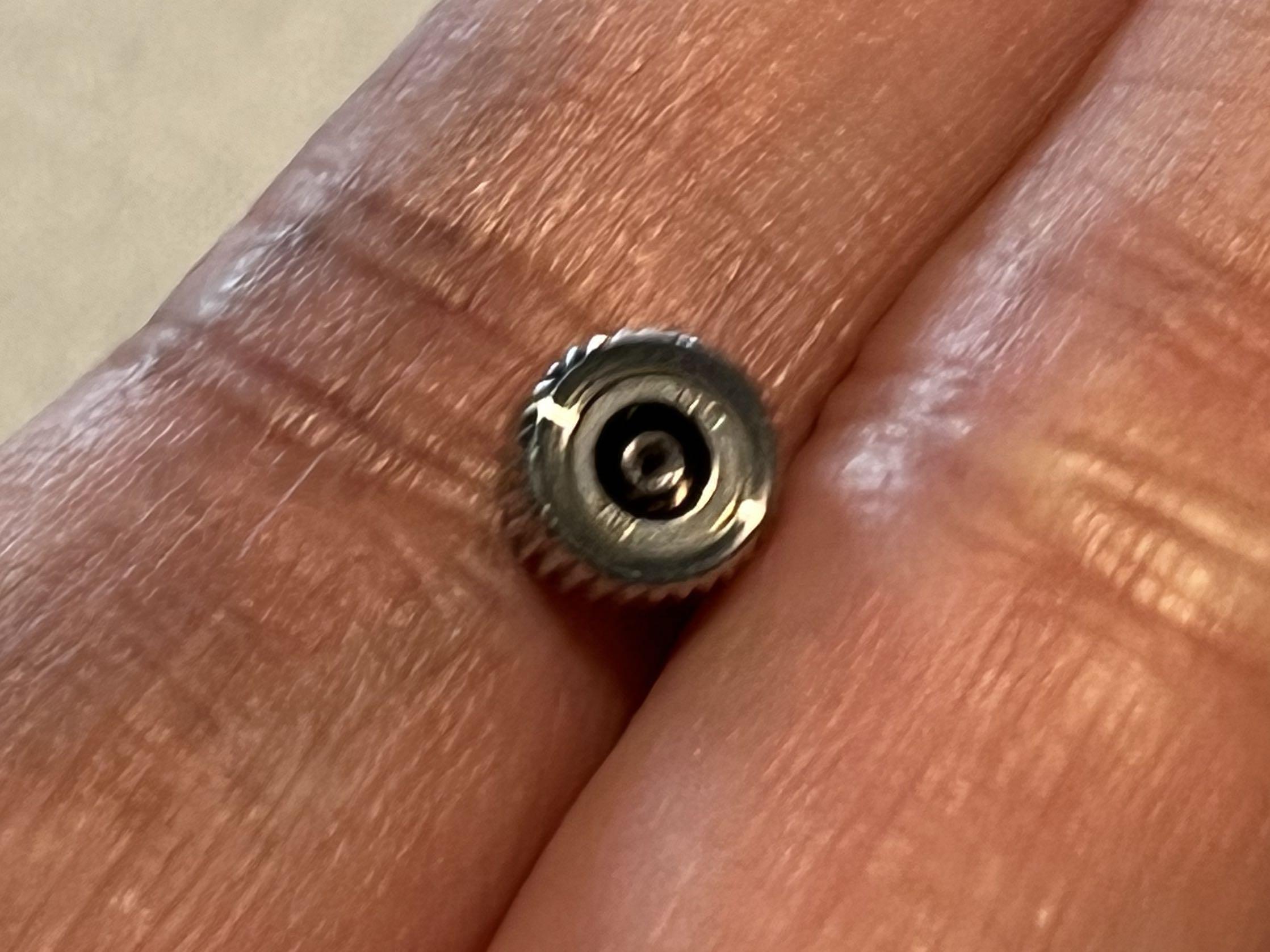 Speedmaster 1861 Vintage Omega Logo Crown (original), Luxury, Watches ...