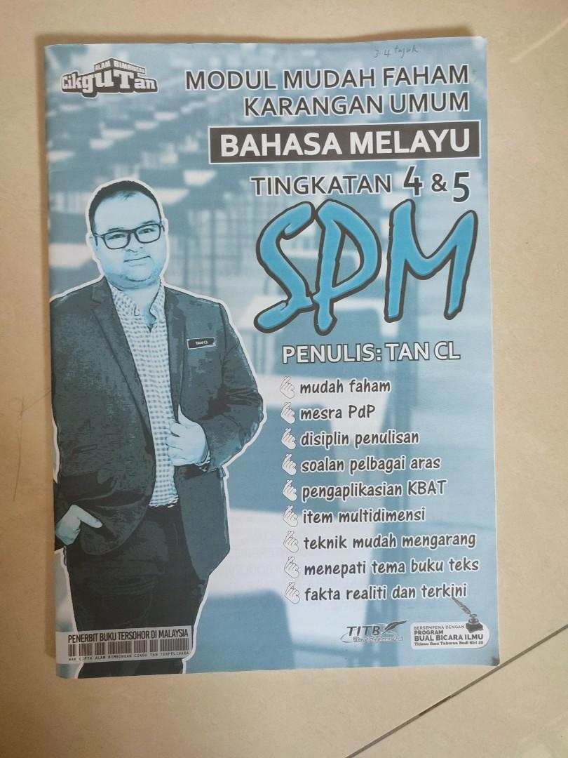 SPM Bahasa Melayu Karangan Cikgu Tan CL Tingkatan4&5, Hobbies & Toys ...