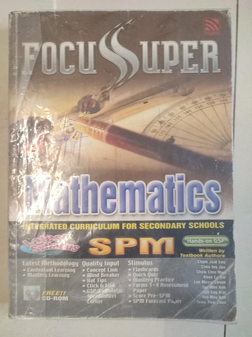 SPM Mathematics Focus Super, Hobbies & Toys, Books & Magazines, Textbooks on Carousell