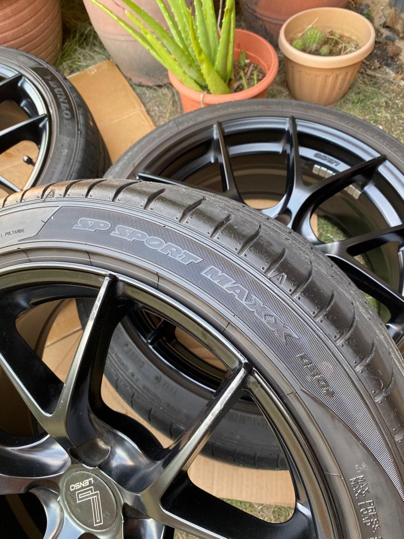 Sport Rim LENSO jager Dyna rims 17 inch, Auto Accessories on Carousell