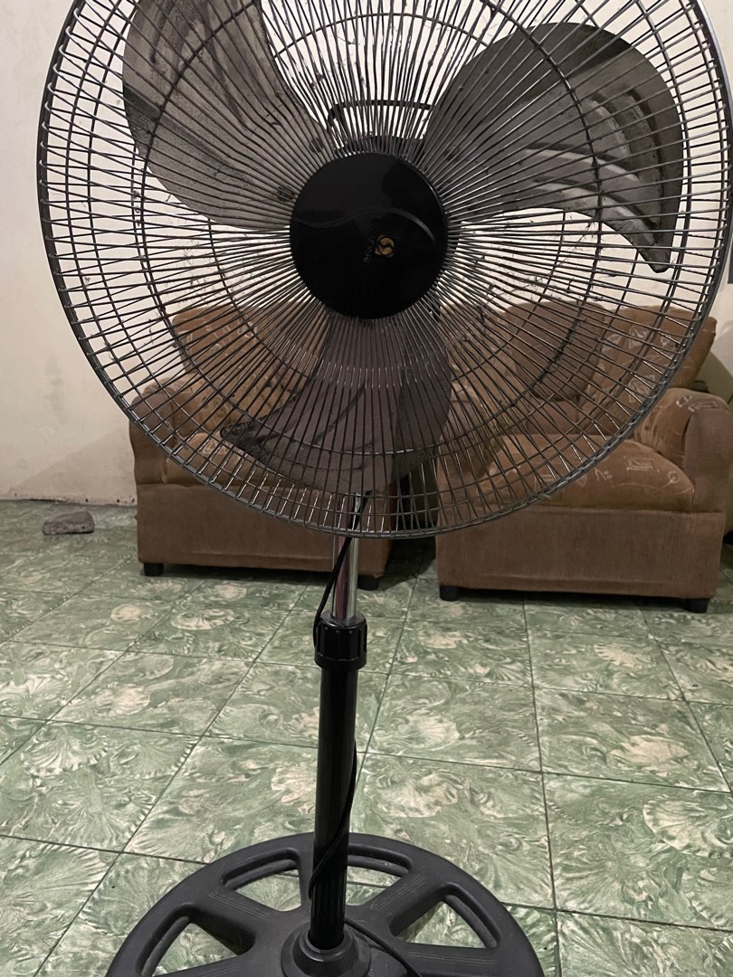 Standard stand fan stainless, Furniture & Home Living, Lighting & Fans ...