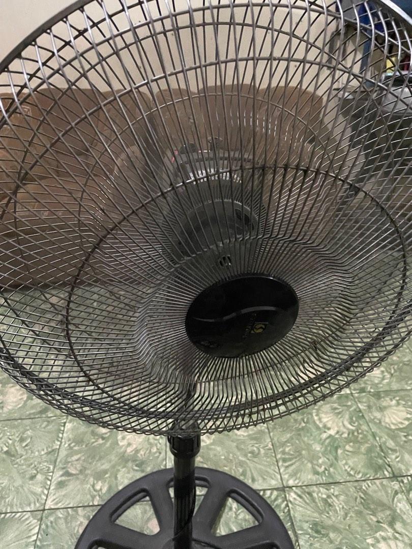 Standard stand fan stainless, Furniture & Home Living, Lighting & Fans ...