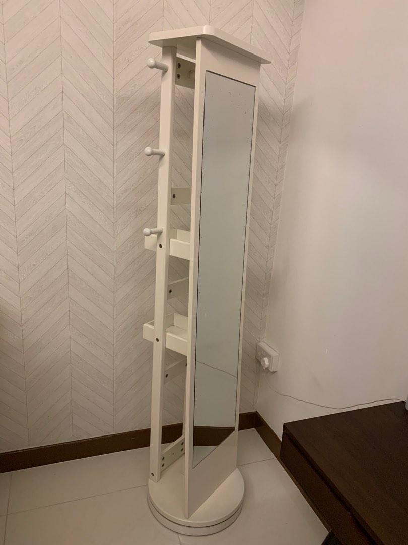 Standing rotating mirror (1.7m in height), Furniture & Home Living ...