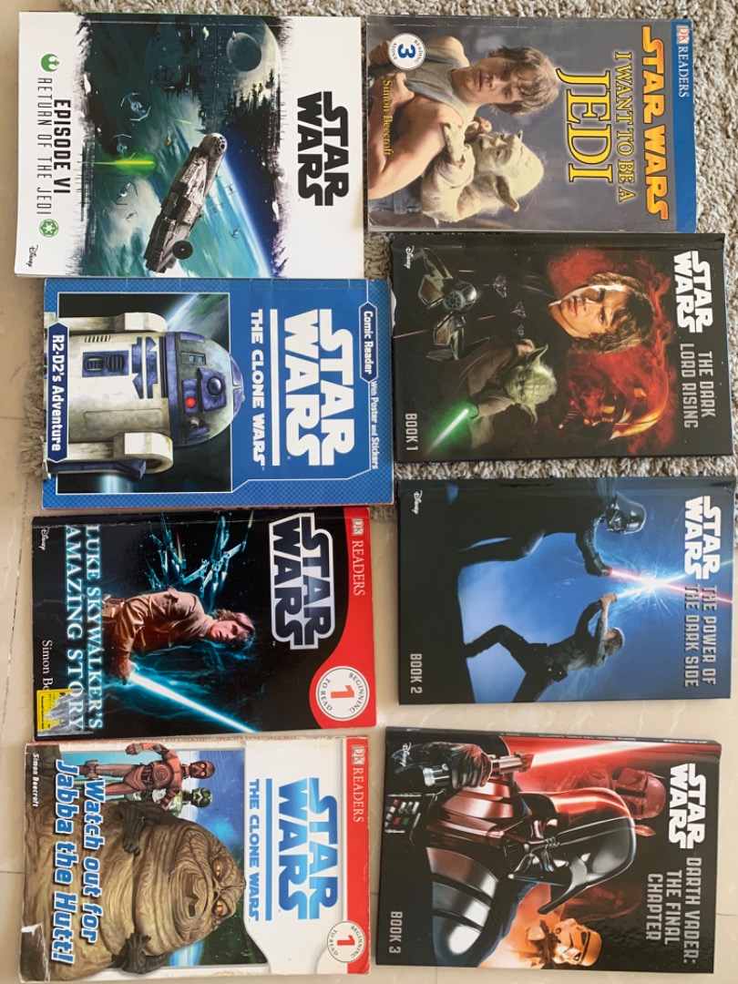 Star Wars books for younger readers, Hobbies & Toys, Books & Magazines ...