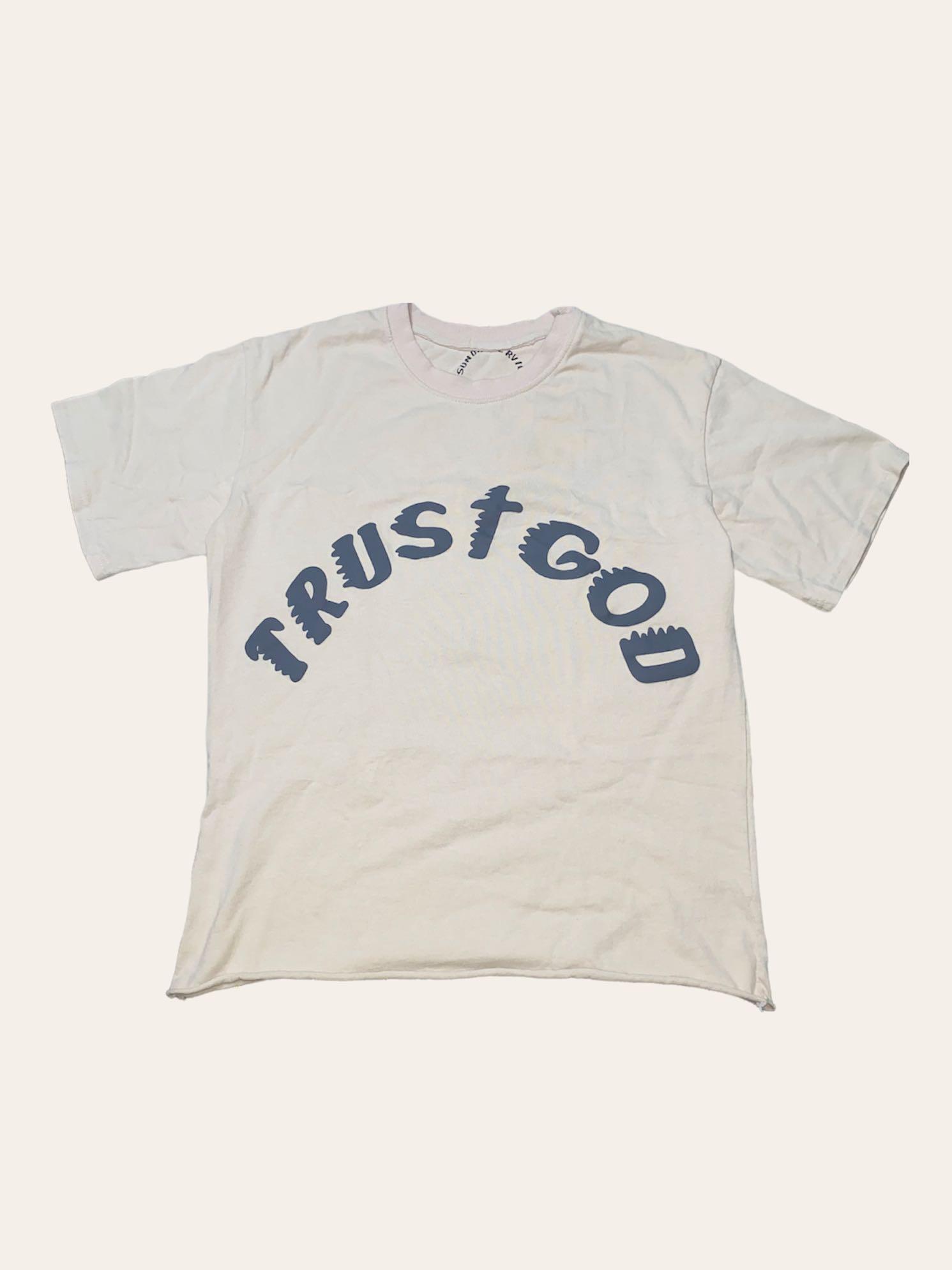 Sunday Service Trust God (Kanye West Merch), Men's Fashion, Tops & Sets ...