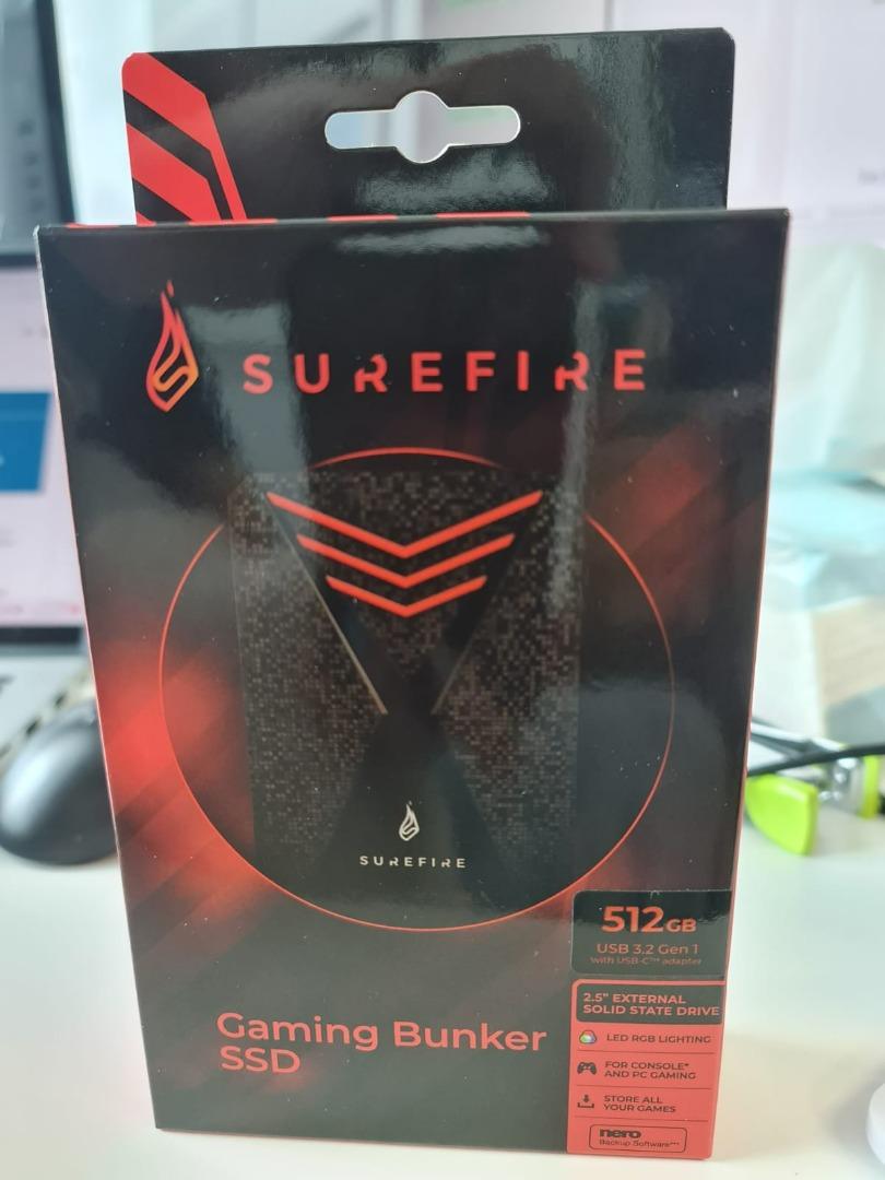 Surefire Gaming Bunker SSD 512GB, Computers & Tech, Parts & Accessories, Other Accessories on ...