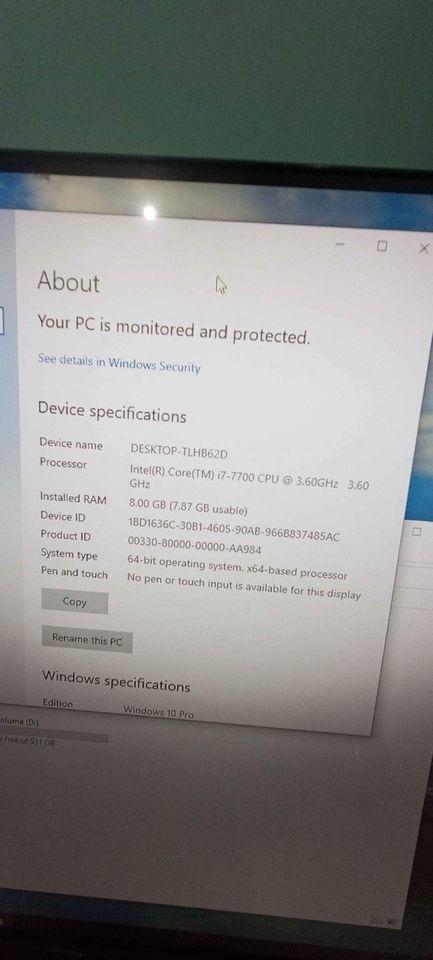 System Unit (CPU) Desktop, Computers & Tech, Desktops on Carousell