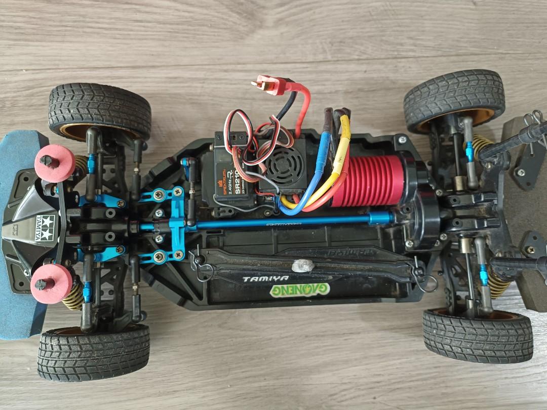 Tamiya rc 1/10 TT02 type S with Subaru WRX shell, Hobbies & Toys, Toys ...