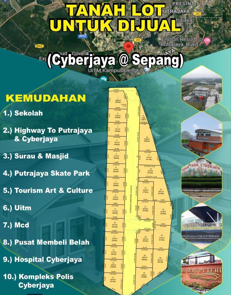 tanah lot untuk dijual, Property, For Sale on Carousell