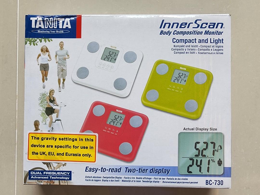 Tanita Inner Scan BC-730 Body Composition Monitor, Health & Nutrition ...