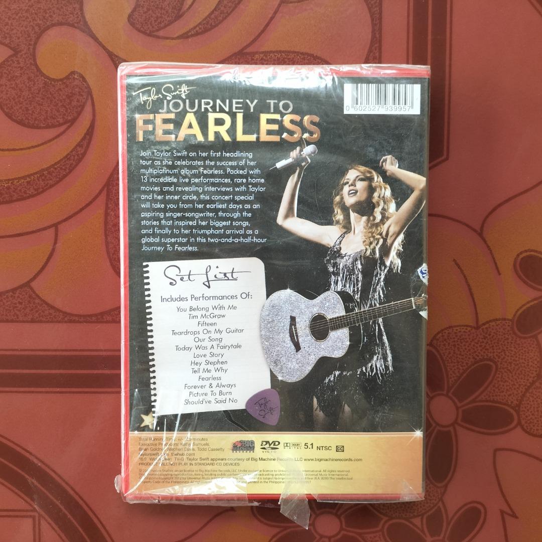 Taylor Swift Journey To Fearless Dvd Hobbies Toys Music Media