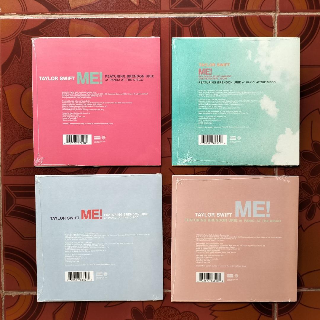 [RARE] Taylor Swift - Me! Limited Edition 7" Vinyl 1, 2, 4 & 5 SET ...