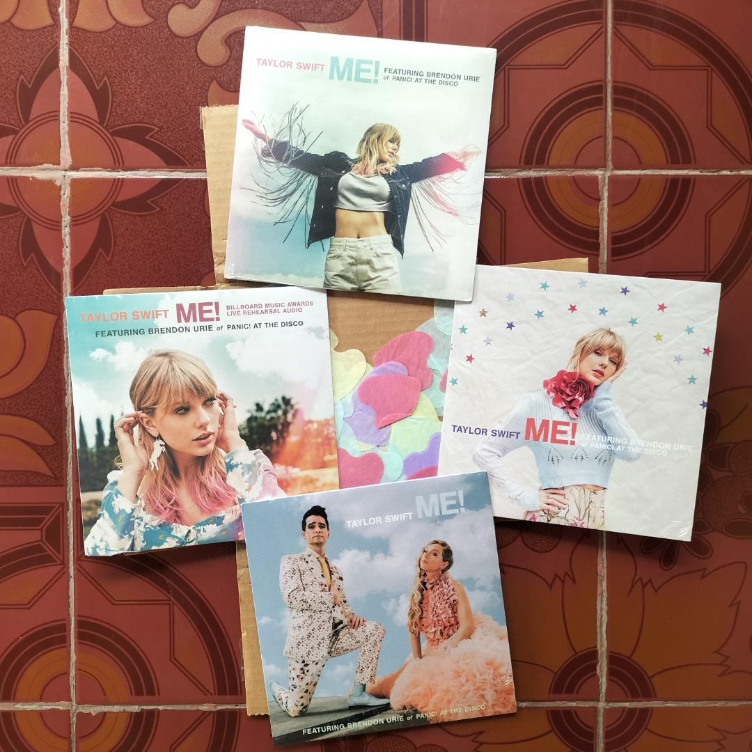 [RARE] Taylor Swift - Me! Limited Edition 7" Vinyl 1, 2, 4 & 5 SET ...