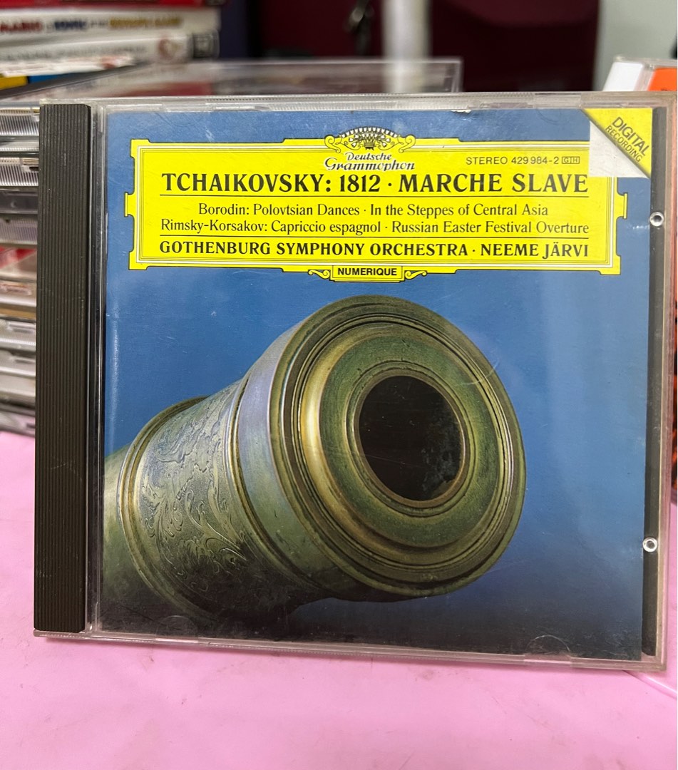 《Tchaikovsky : 1812 • Marche Slave》CD [Made in West Germany], 興趣及遊戲, 音樂 ...