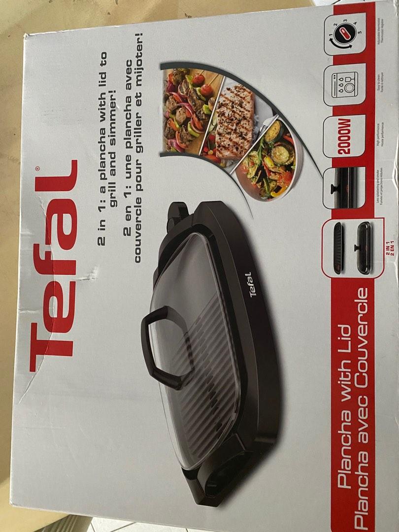 Tefal 2 in 1 plancha electric smokeless multi-griller, TV & Home ...