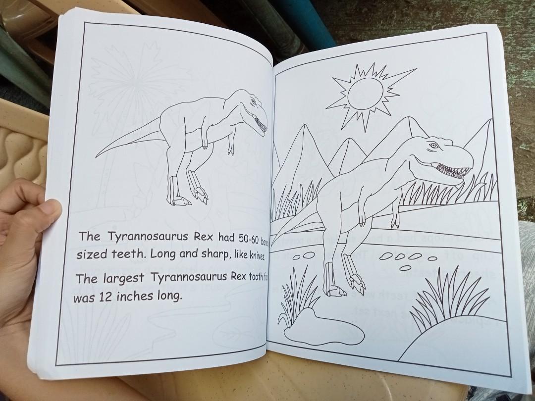 THE BIG DINOSAUR COLORING BOOK: Jumbo Kids Coloring Book With Dinosaur ...