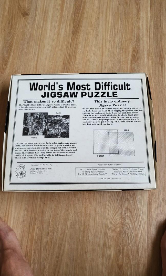 the world most difficult jigsaw puzzle, Hobbies & Toys, Toys & Games on ...