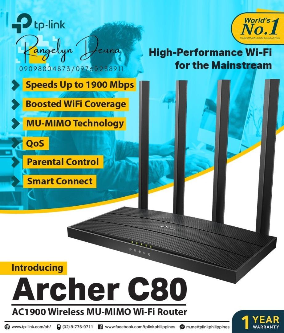 Tp Link Archer Router Mu Mimo Dual Band Computers Tech Parts Accessories Networking On
