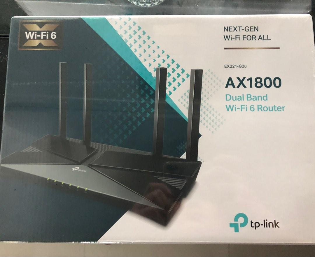 TP-Link AX1800 Dual Band WI-FI 6 Router, Computers & Tech, Parts ...