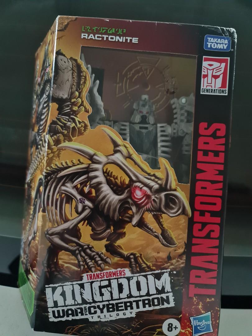 Transformers Kingdom Ractonite, Hobbies & Toys, Toys & Games on Carousell