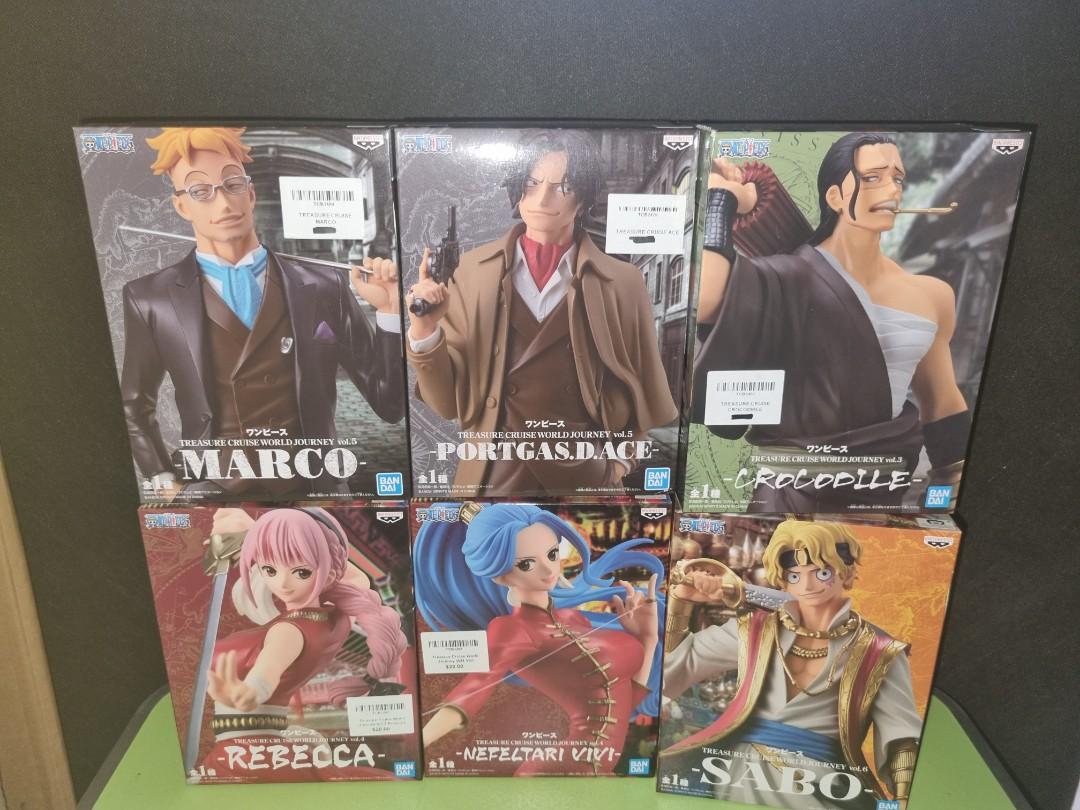Treasure Cruise World Journey Marco Portgas.D.Ace Crocodile Sabo Vivi ...