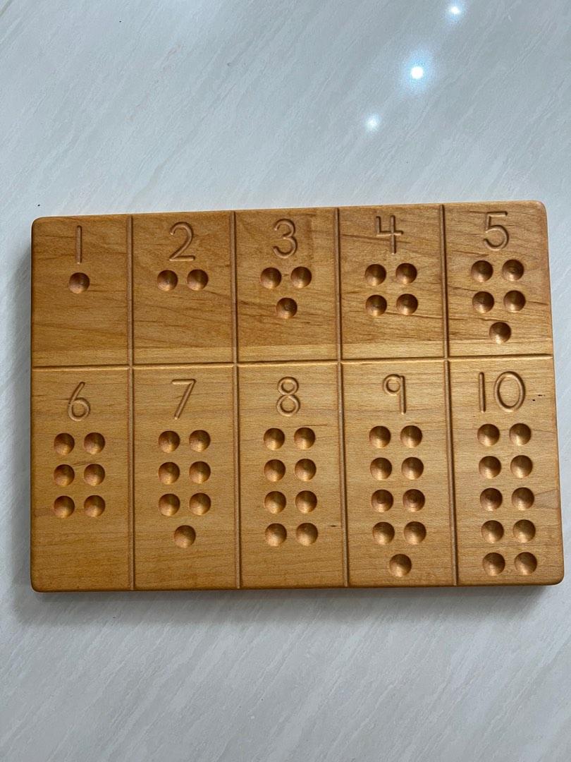 Treasures from Jennifer reversible number board, Hobbies & Toys, Toys ...