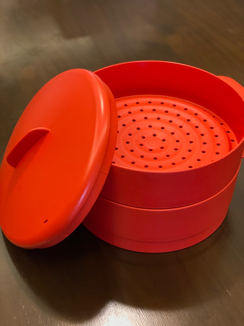 TUPPERWARE - 2 layer steamer, Furniture & Home Living, Kitchenware ...